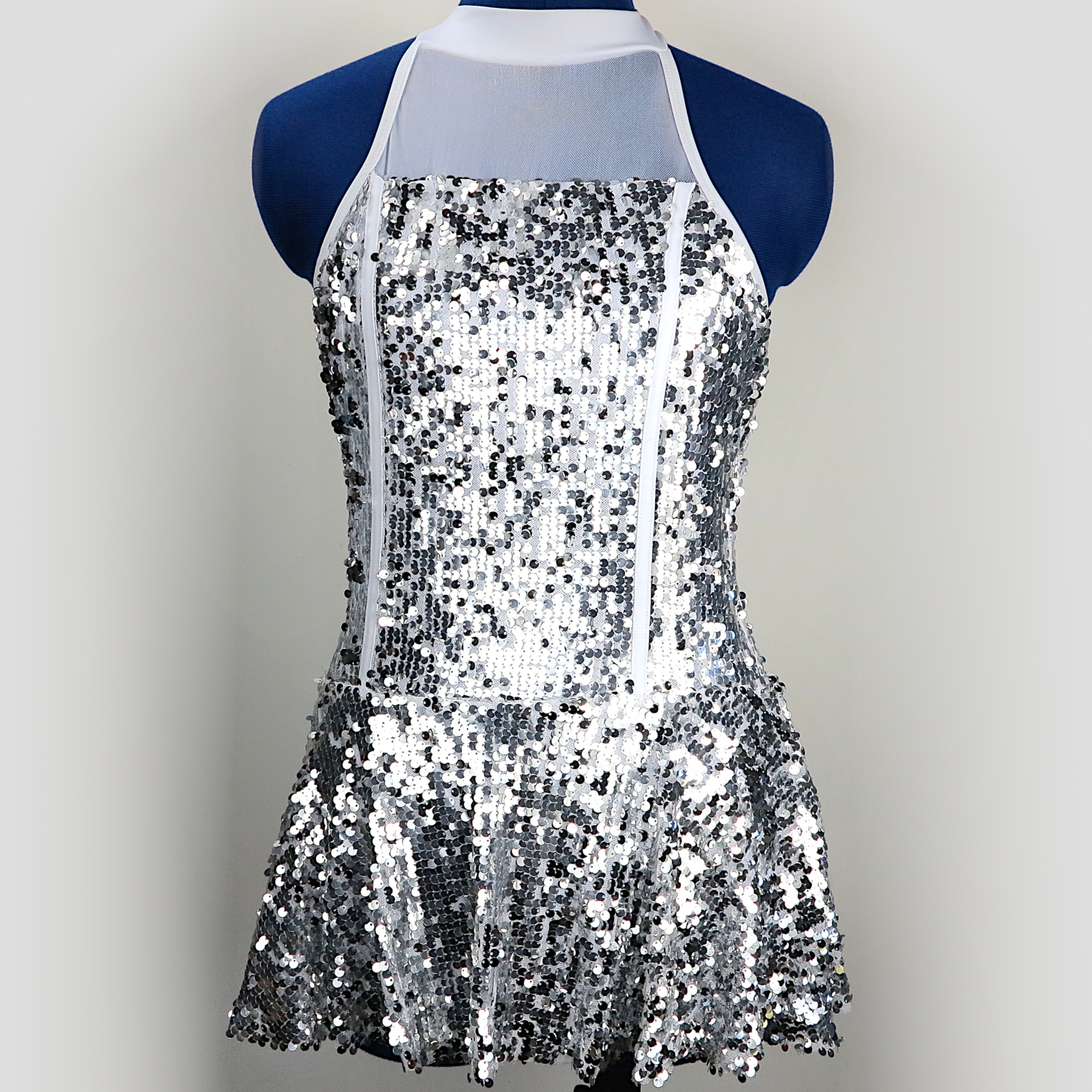 Silver Sparkle - Modern and Tap costume for hire | Costume Source