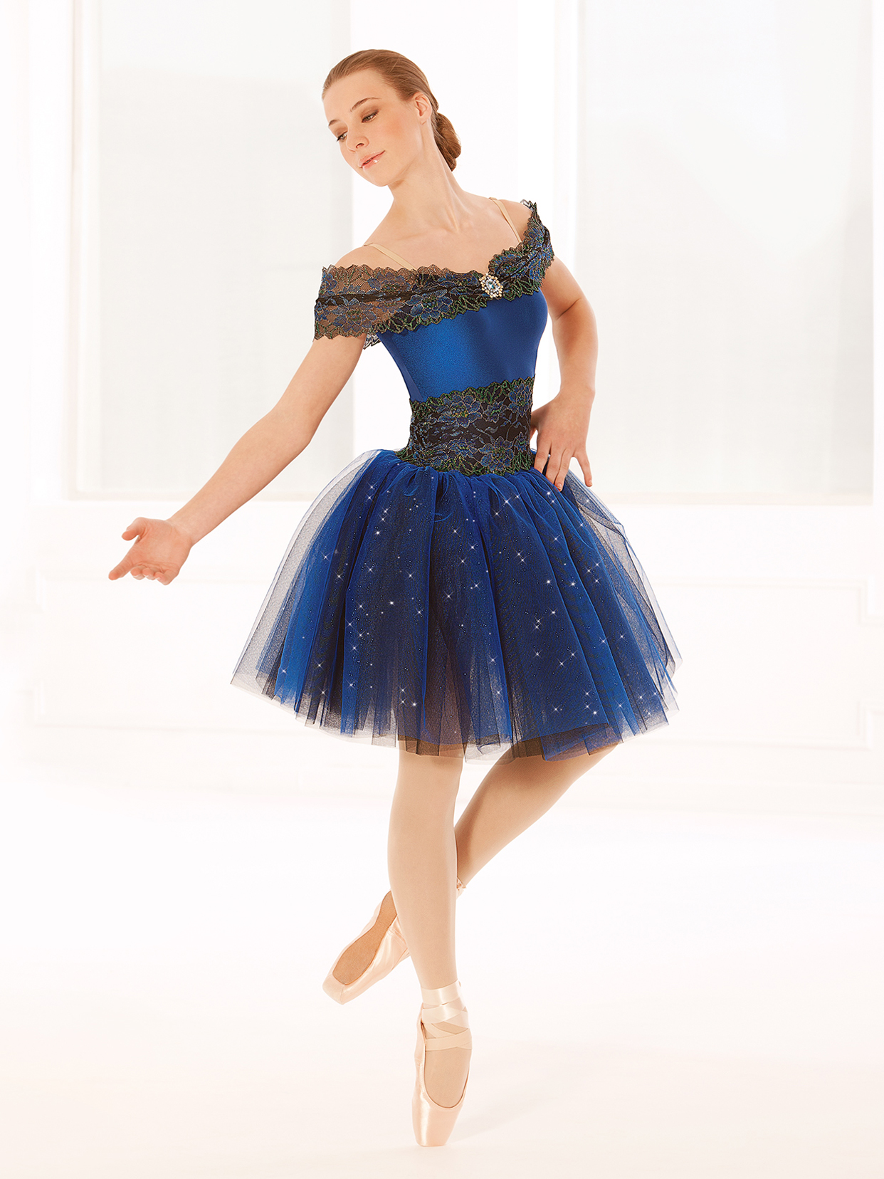 Hire Blue and Black Tutu from Costume Source - Ballet costume for hire