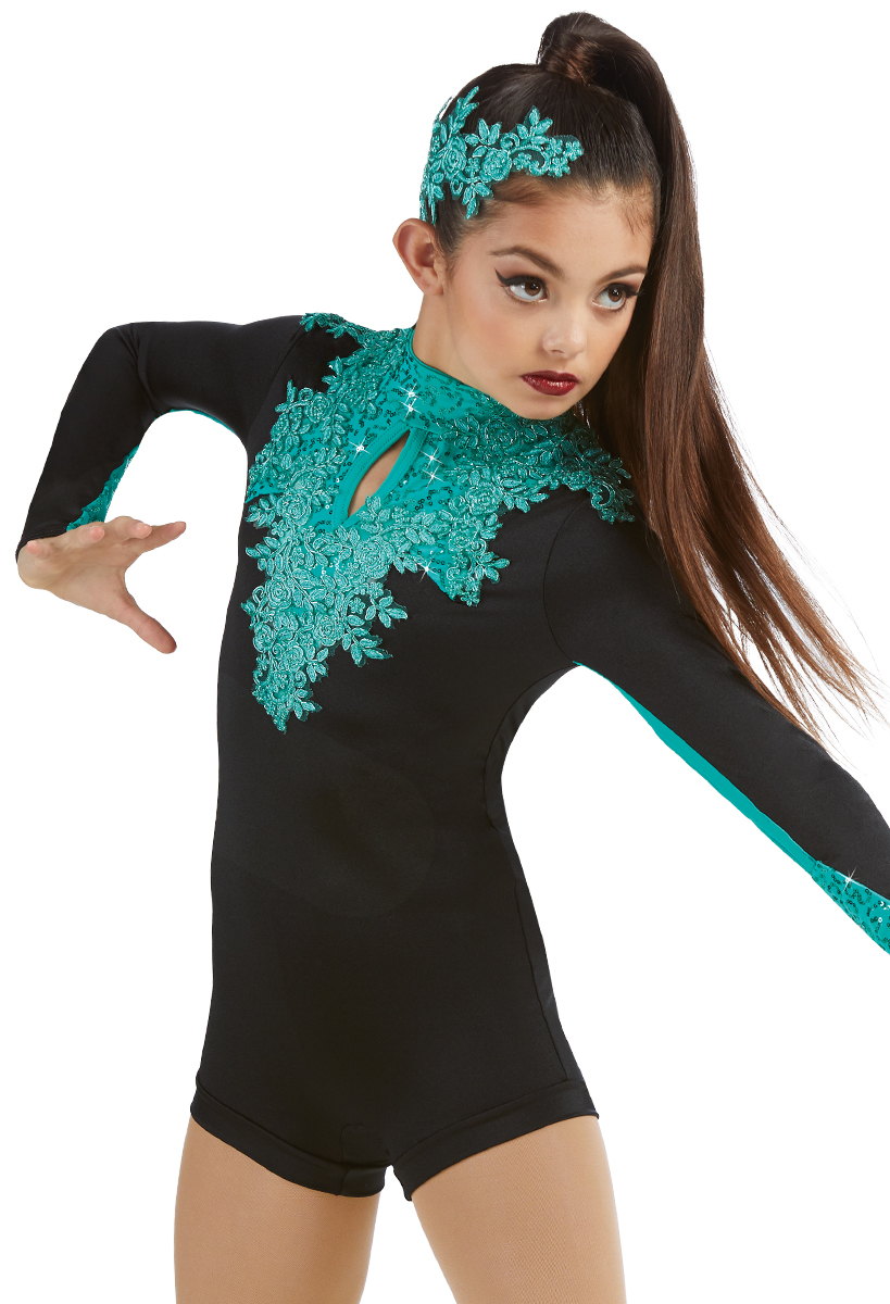 Hire Icicle Unitard from Costume Source - Modern and Tap costume for hire