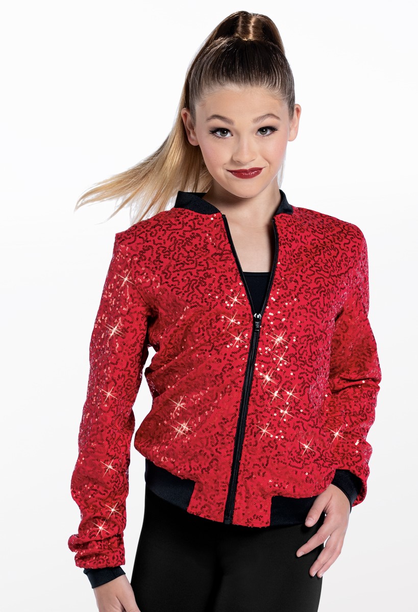 Hire Sequin Jacket - Red from Costume Source - Modern and Tap costume ...